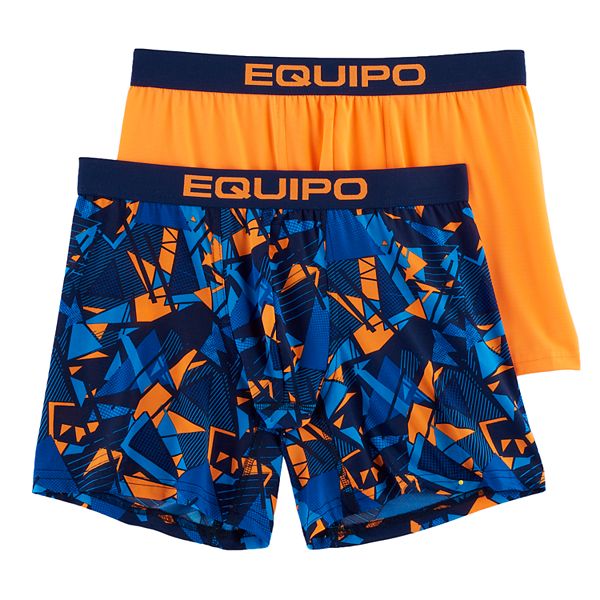 Fashion Underwear Equipo 2 Pack Microfiber Boxer Briefs Performance ...