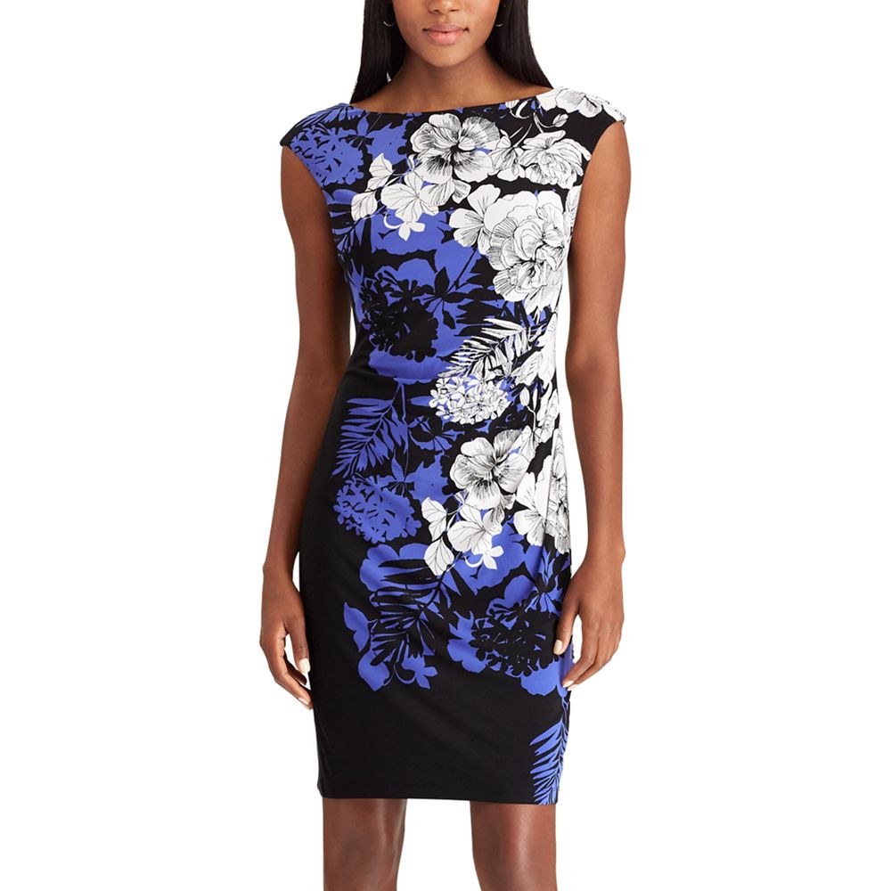 Women's Chaps Geometric Pattern Sheath Dress