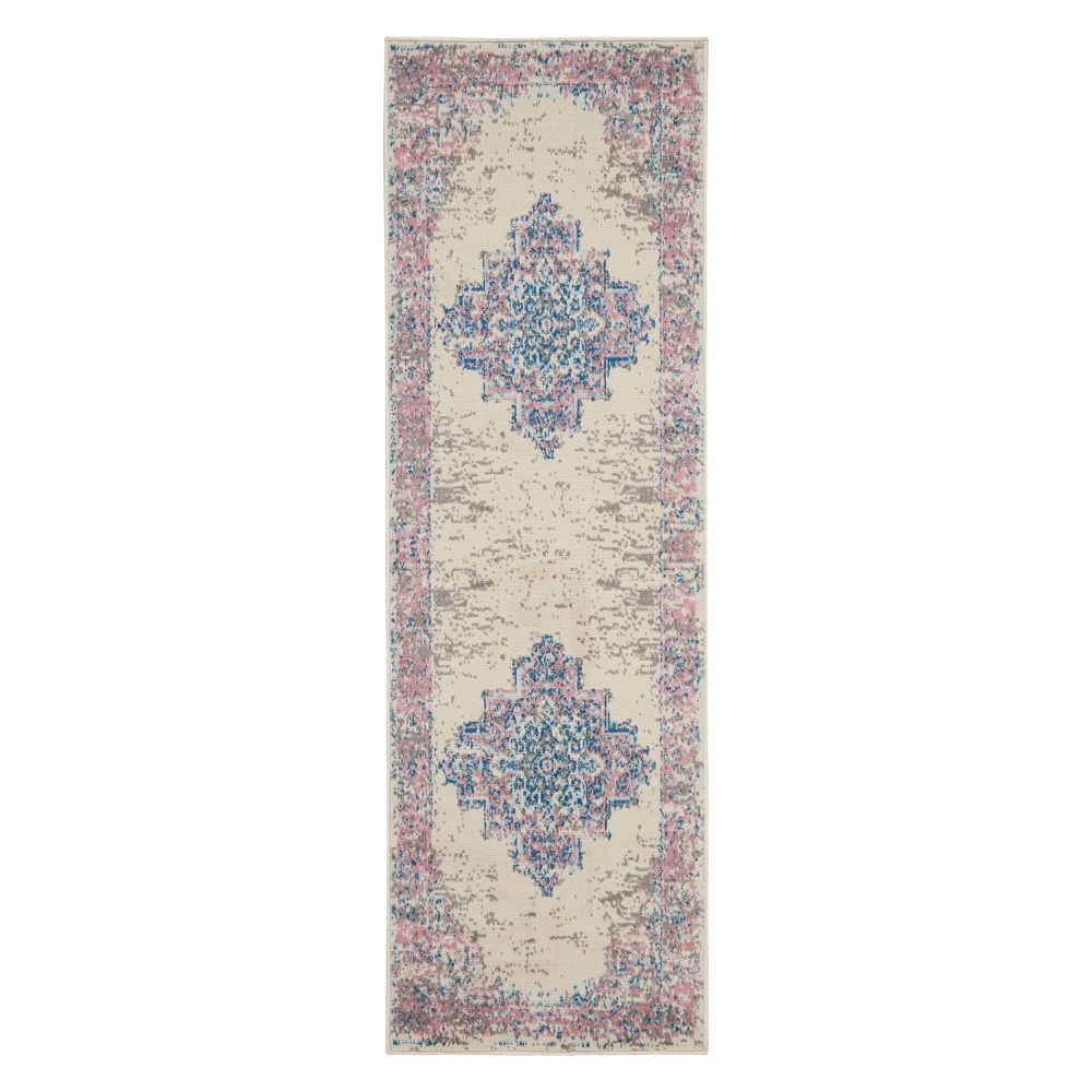 Nourison Grafix Distressed Vintage Medallion Rug