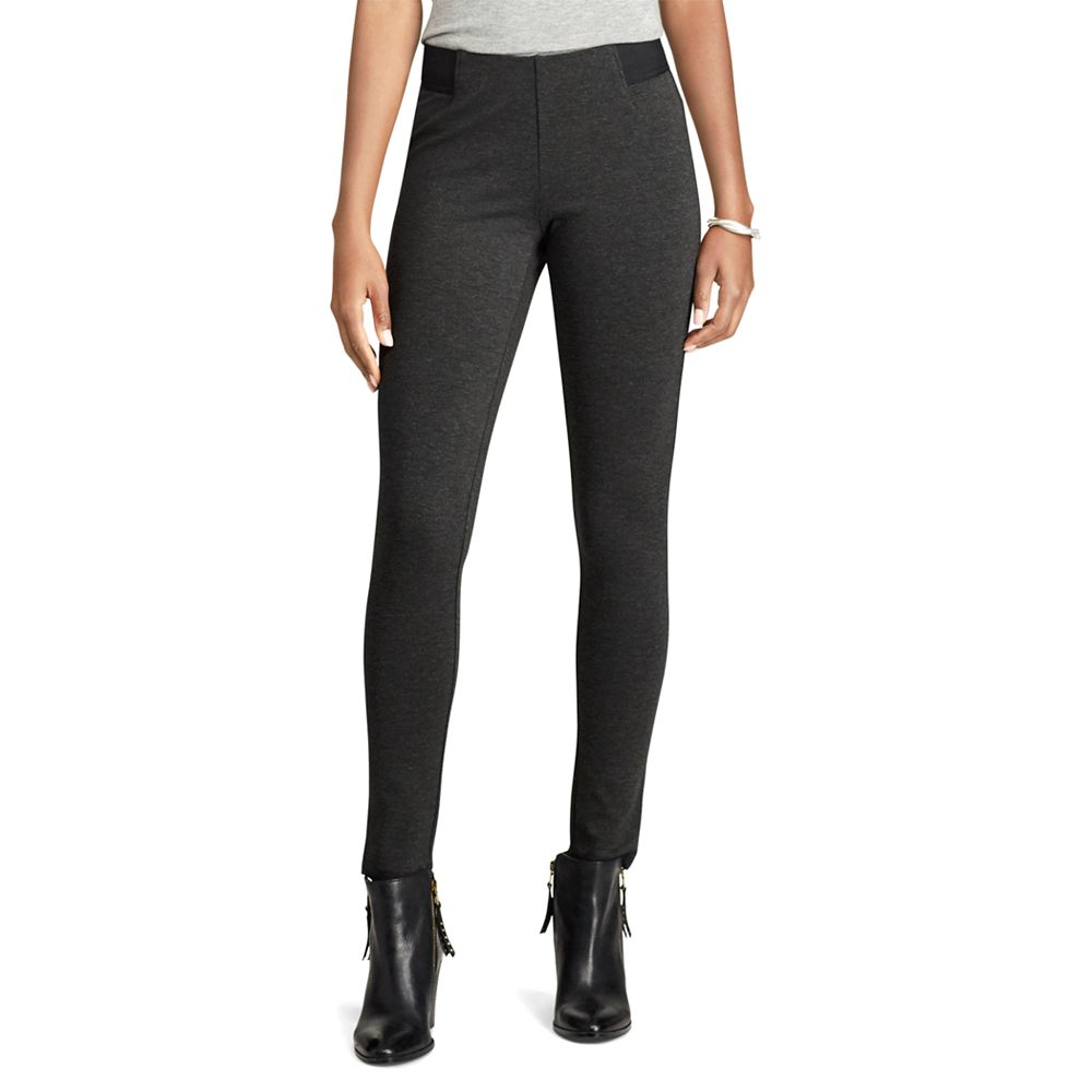 Women's Chaps Midrise Stretch Ponte Skinny Pant