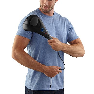 HoMedics Twin Percussion Pro Elite Dual Node Massager with Heat