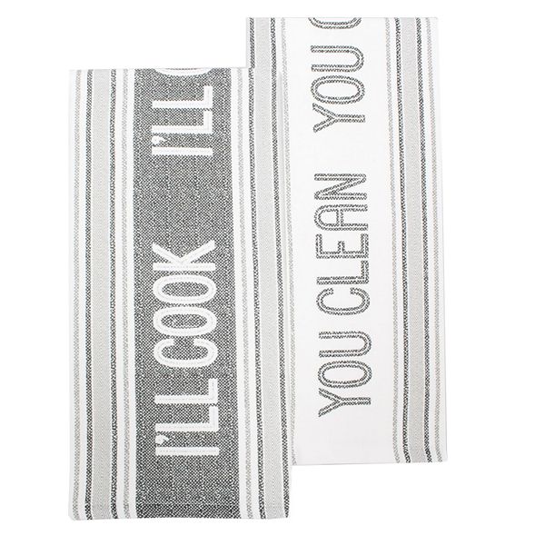 Food Network™ Sentiment Kitchen Towel 2-pack