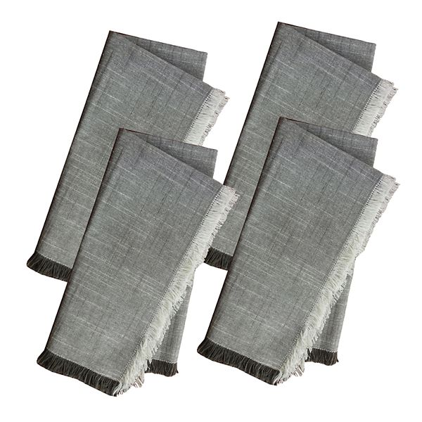 Food Network™ Farmhouse Fringe Napkin 4-pack