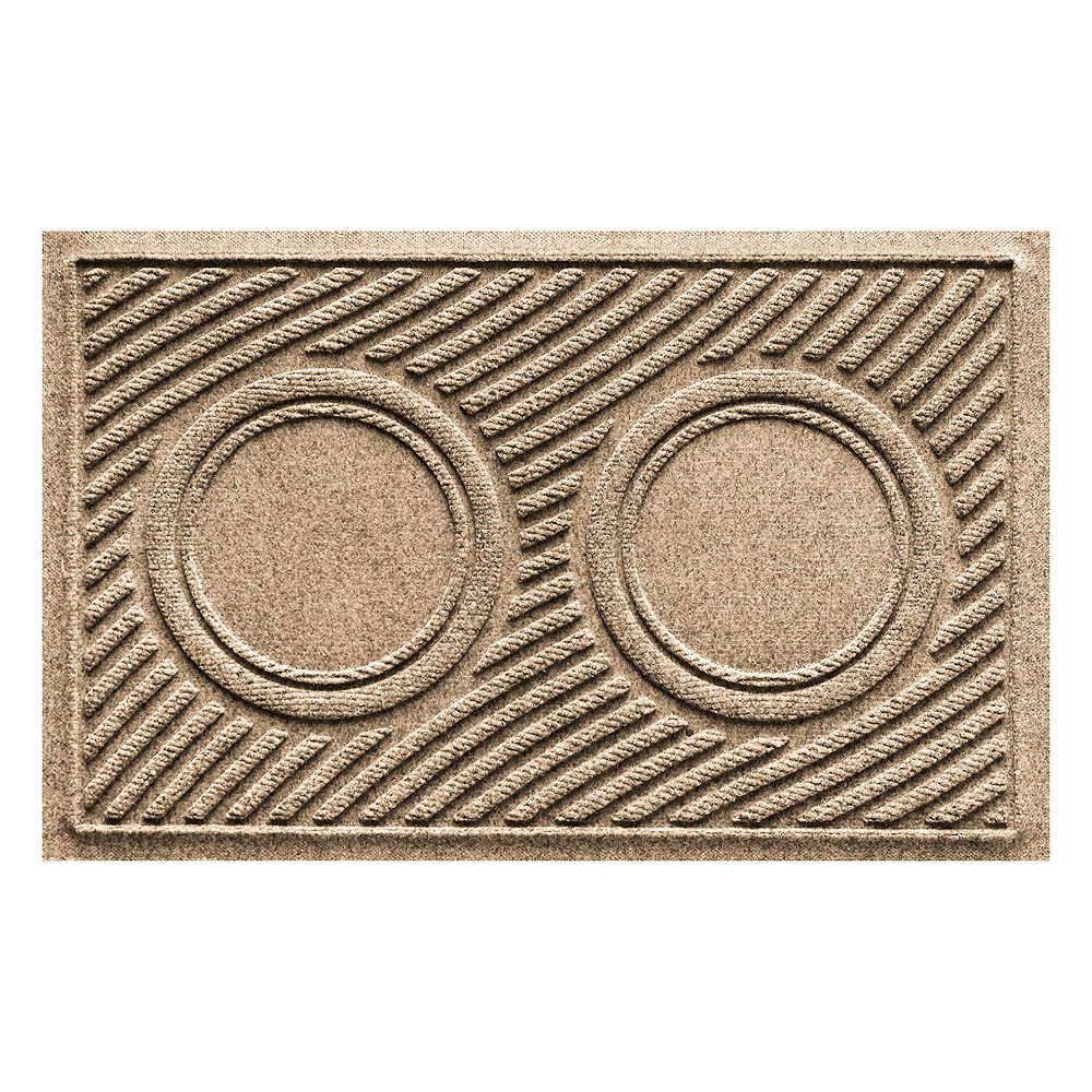 Waterhog Wave Indoor Outdoor Dog Bowl Pet Mat - 18'' x 28''