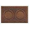 Waterhog Wave Indoor Outdoor Dog Bowl Pet Mat - 18'' x 28''