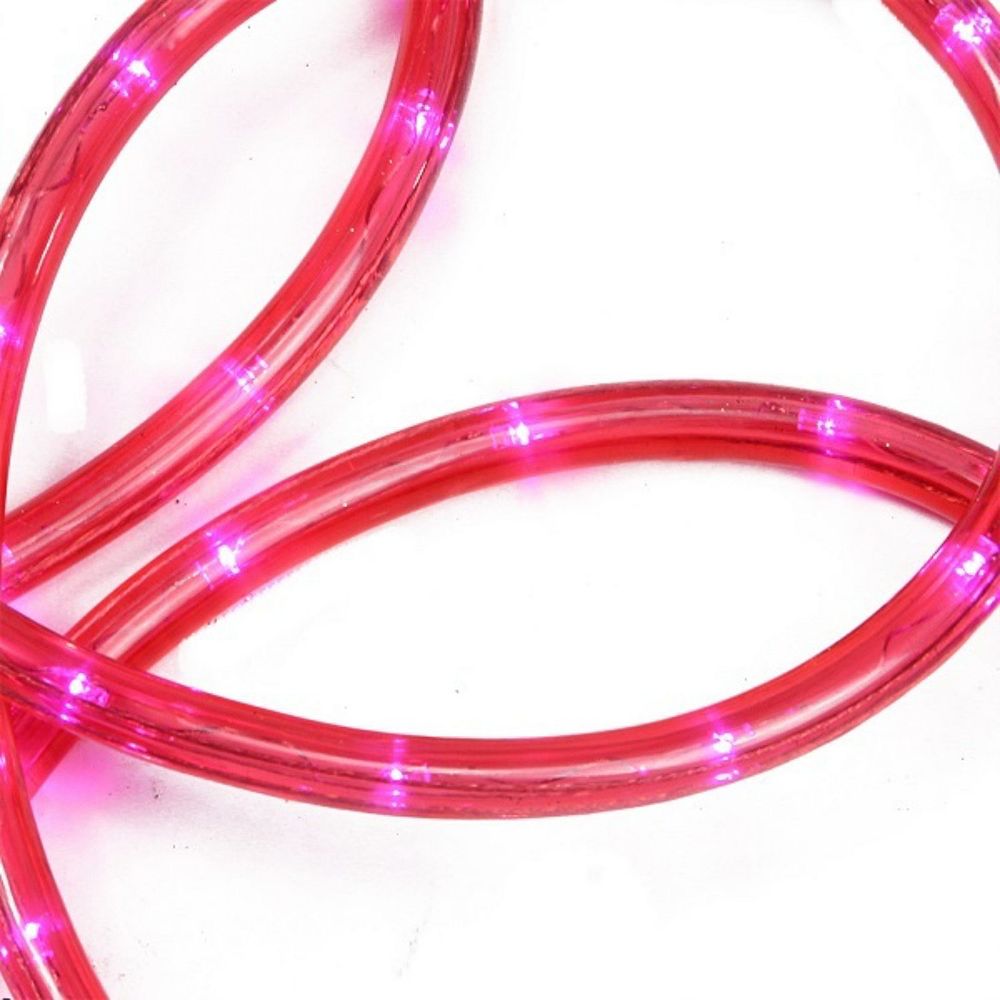 18-ft. Pink LED Indoor / Outdoor Christmas Rope Lights