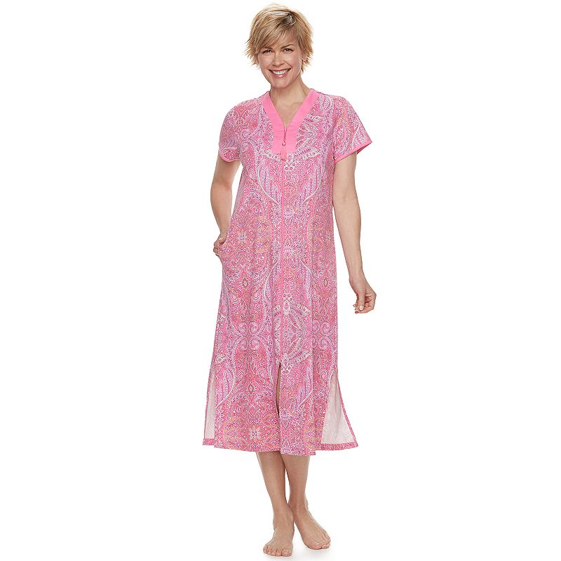 UPC 028266627496 - Women's Miss Elaine Essentials Long Paisley Robe ...