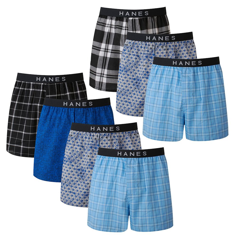 Men's Hanes® 5+2 Bonus Pack Ultimate Comfort Flex Boxer Underwear