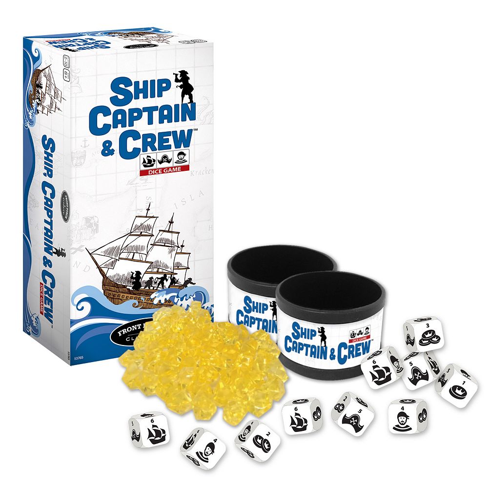 Ship Captain & Crew Dice Game by Front Porch Classics