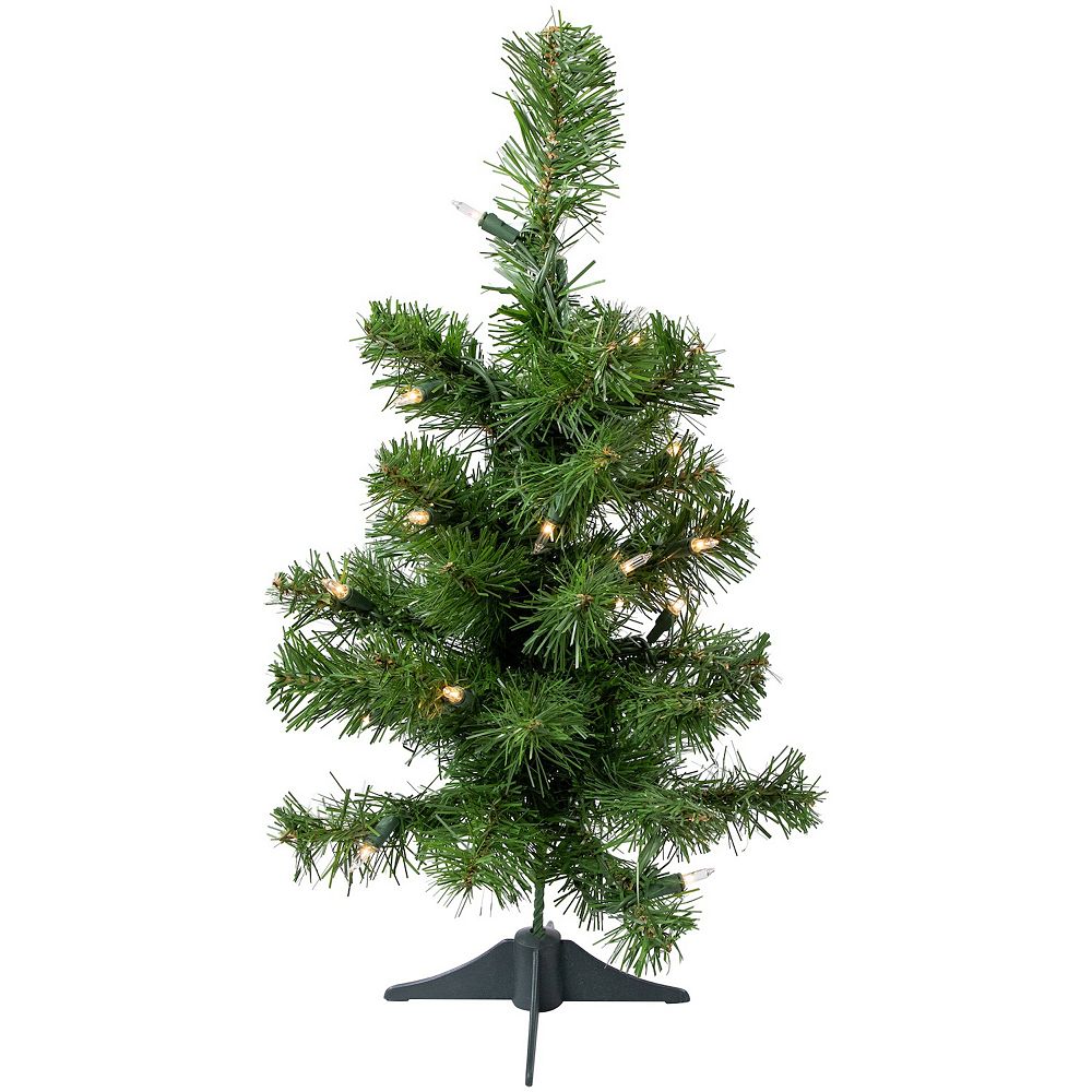 Northlight 18-in. Pre-Lit Noble Fir Artificial Christmas Tree