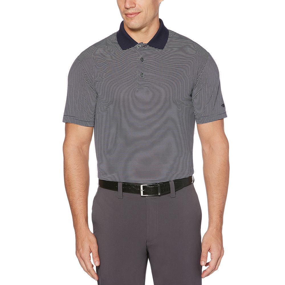 Men's Grand Slam Off Course Championship Striped Golf Polo