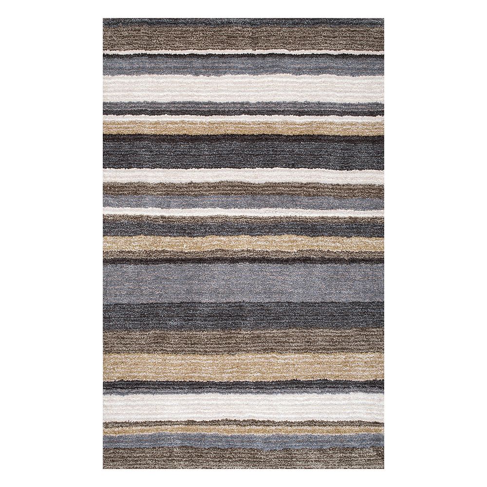 nuLOOM Classic Stripe Shag Rug