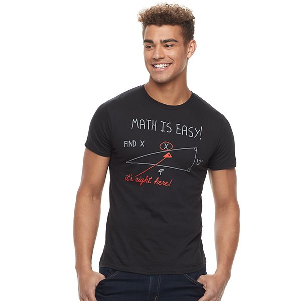 Men's Math Is Easy Tee