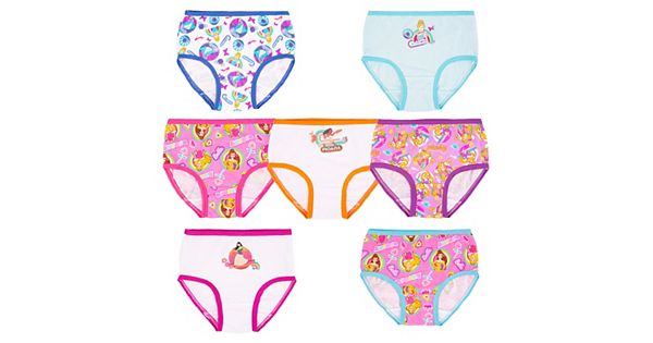Disney's Princess Toddler Girl 7-pk. Briefs