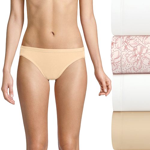 Hanes Ultimate 4-pack Comfort Microfiber Cool Comfort Bikini Panty HXMFBK Hanes Ultimate 4-pack Comfort Microfiber Cool Comfort Bikini Panty HXMFBK