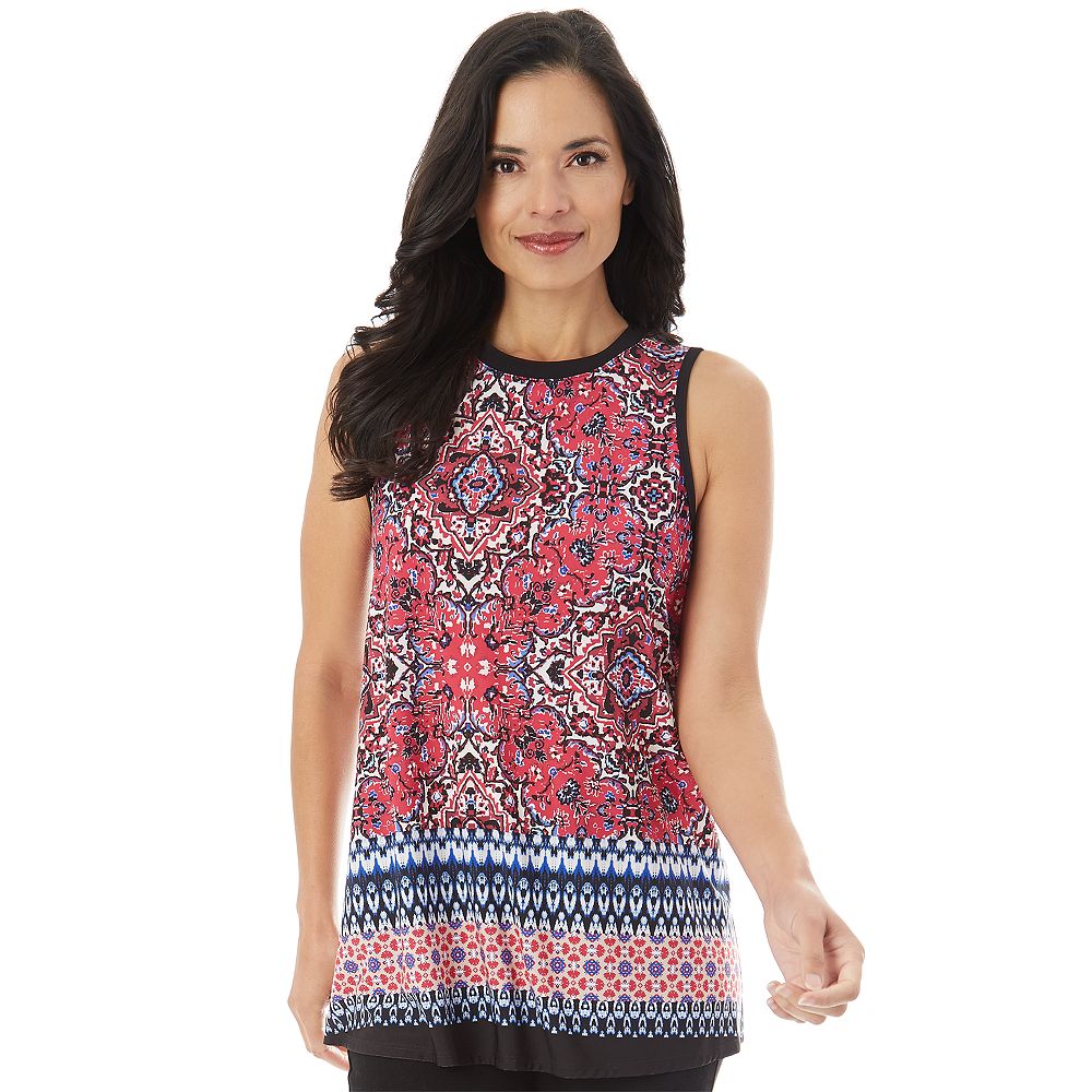 Women's Apt. 9® Printed Swing Tank