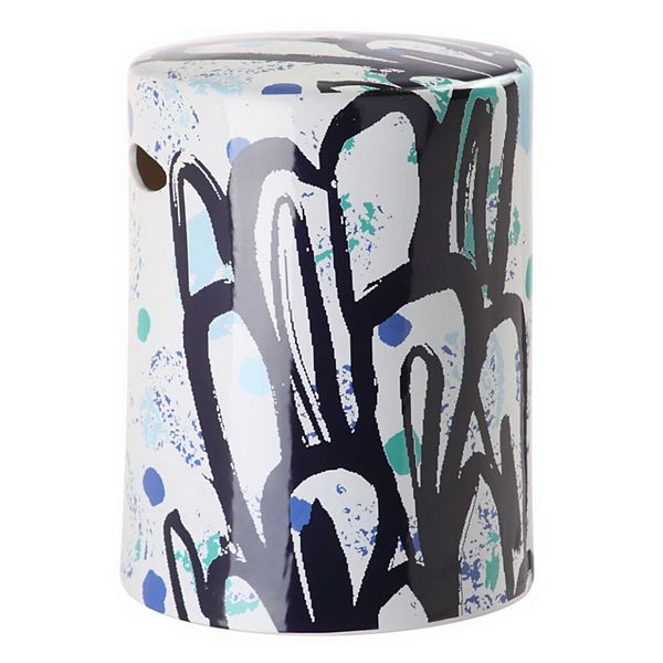 Safavieh Contemporary Abstract Indoor / Outdoor Stool