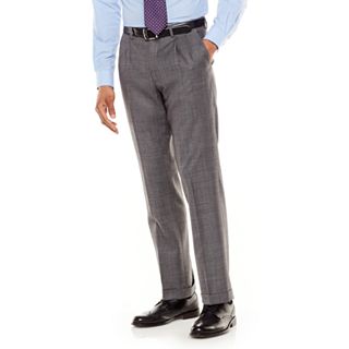 Chaps Sharkskin Wool Gray Suit Separates