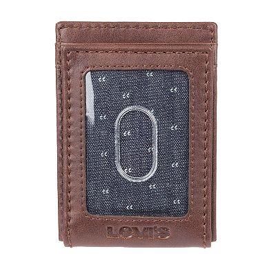 Men's Levi's® RFID-Blocking Front-Pocket Wallet With Magnetic Money Clip