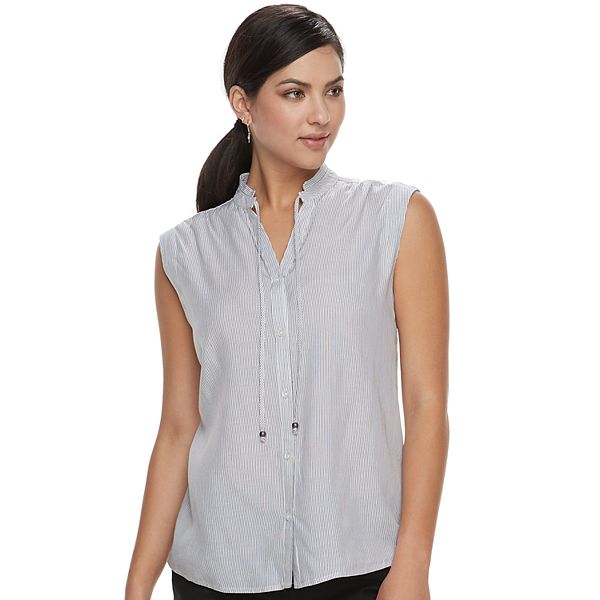 Women's Apt. 9® Tie Accent Blouse