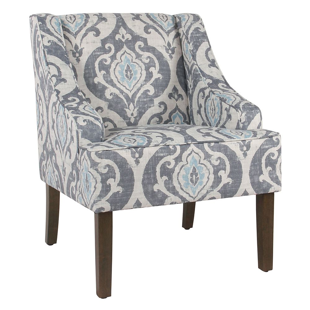 HomePop Swoop Arm Accent Chair