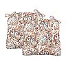 Perfect Performance Paisley Chair Pad 2-pack