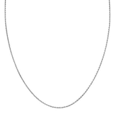 Primrose Sterling Silver Rope Twist Chain Necklace Women s Size 18