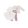 Girls 4-6x Little Lass Graphic Tee, Hooded Plush Poncho & Zigzag ...
