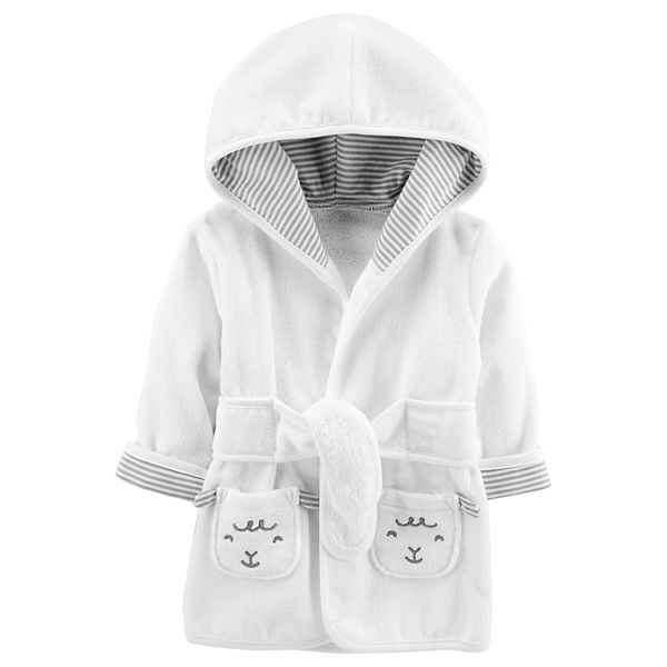 Baby Carter's Hooded Lamb Robe