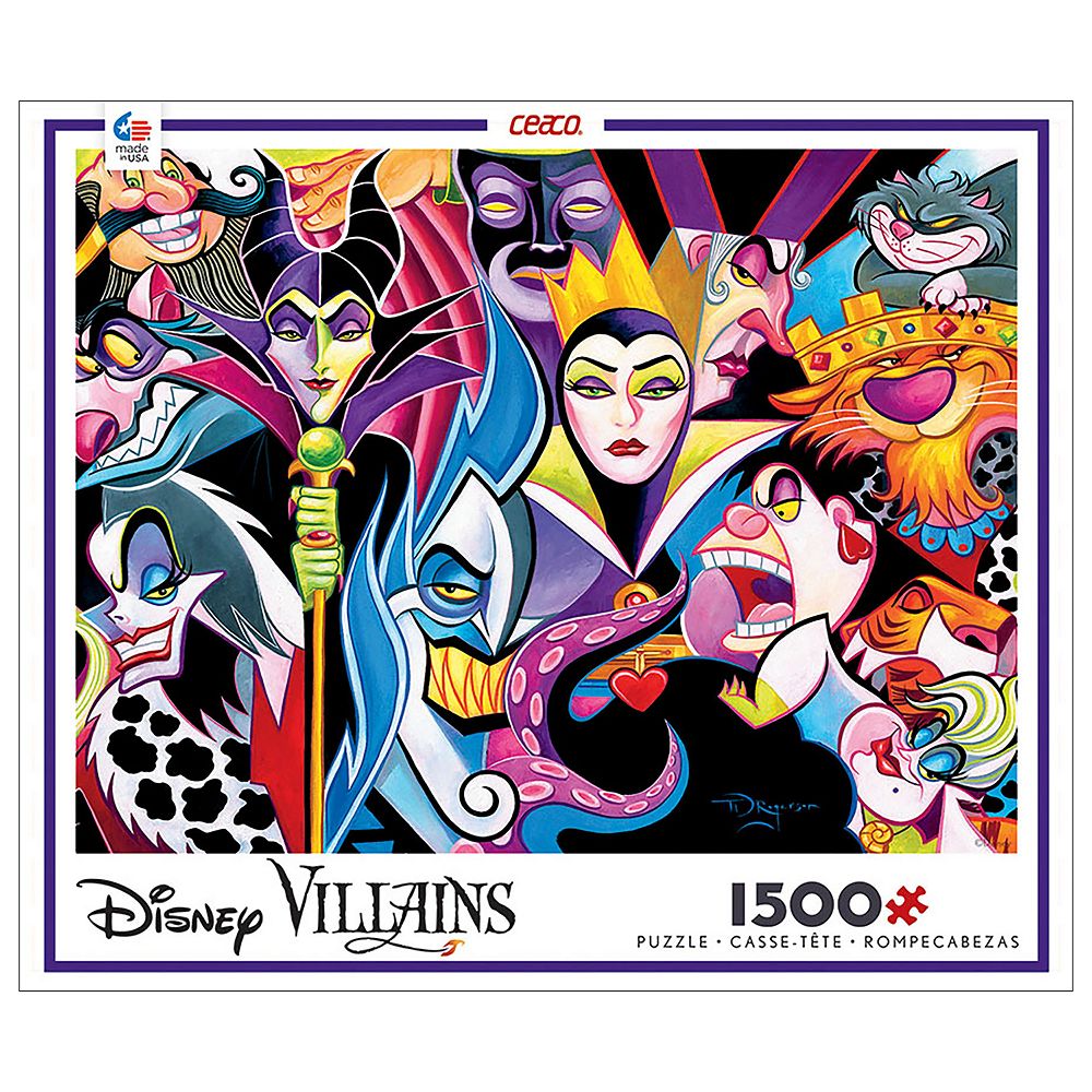 Disney's 1500-Piece Disney Villains Puzzle by Ceaco