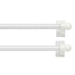 Double Rods Curtain Rods & Hardware - Window Treatments, Home Decor ...
