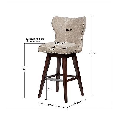 Madison park irvine swivel bar stool store