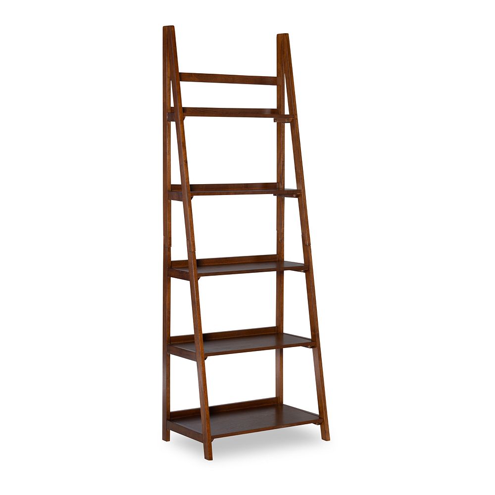 Linon Charlotte 5-Shelf Bookcase