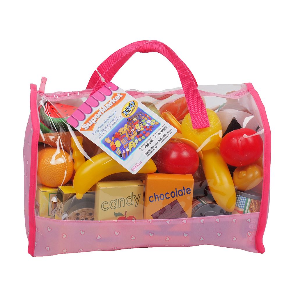 Gi-Go Toys 120-Piece Play Food Set