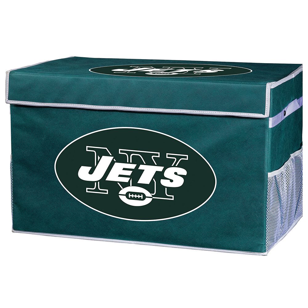Franklin Sports New York Jets Small Collapsible Footlocker Storage Bin