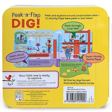 Peek-a-Flap Dig! Board Book