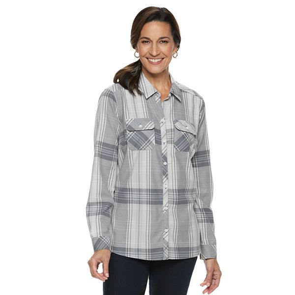 Women's Croft & Barrow® Classic Soft Shirt