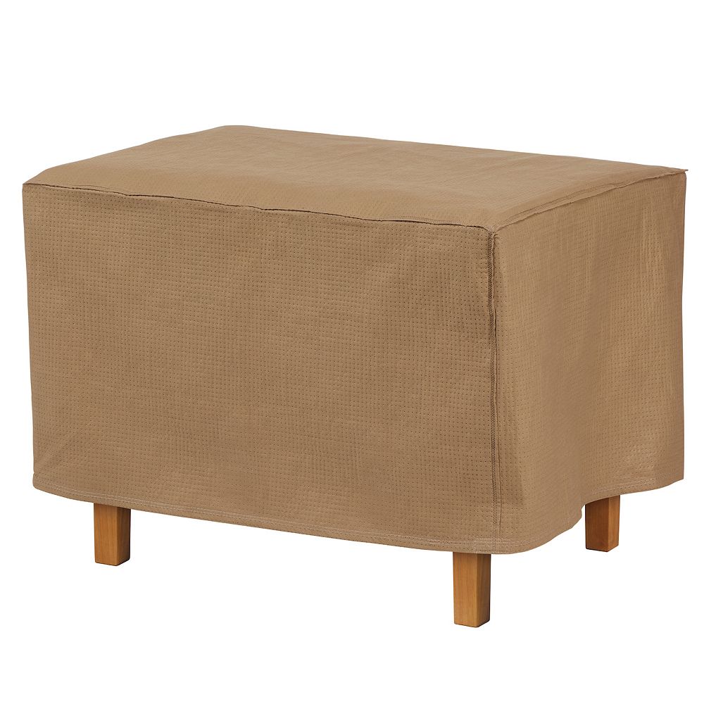 Duck Covers Essential 40-in. Rectangle Patio Ottoman & End Table Cover