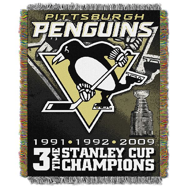 Pittsburgh Penguins Commemorative Series Throw Blanket