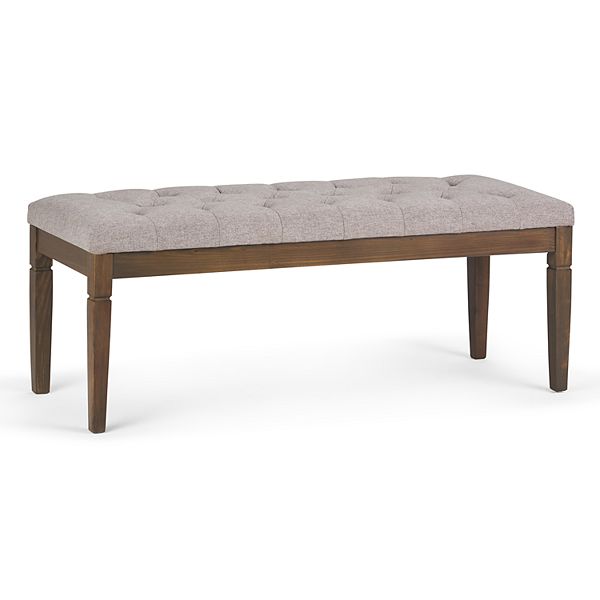 Simpli Home Waverly Tufted Bench