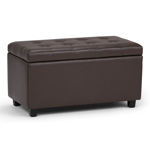 Simpli Home Cosmopolitan Medium Storage Ottoman
