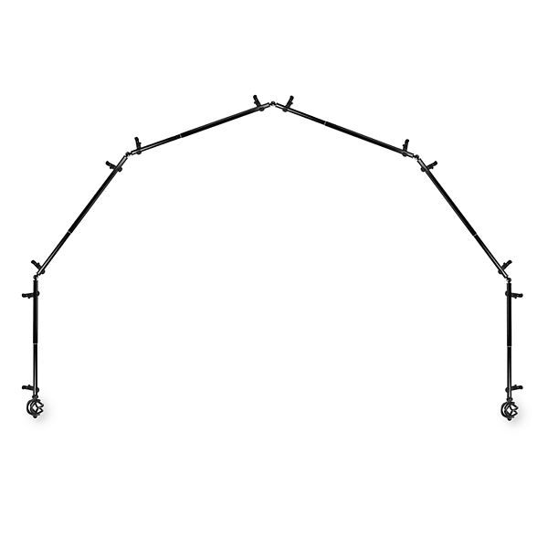 Rod Desyne Twist 6 Sided Bay Window Curtain Rod - 28''-48''