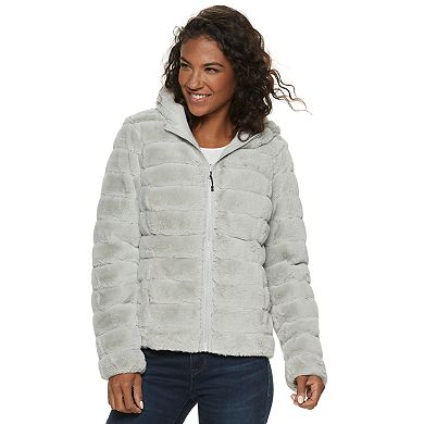Women's Be Boundless Reversible Quilted Faux-Fur Jacket