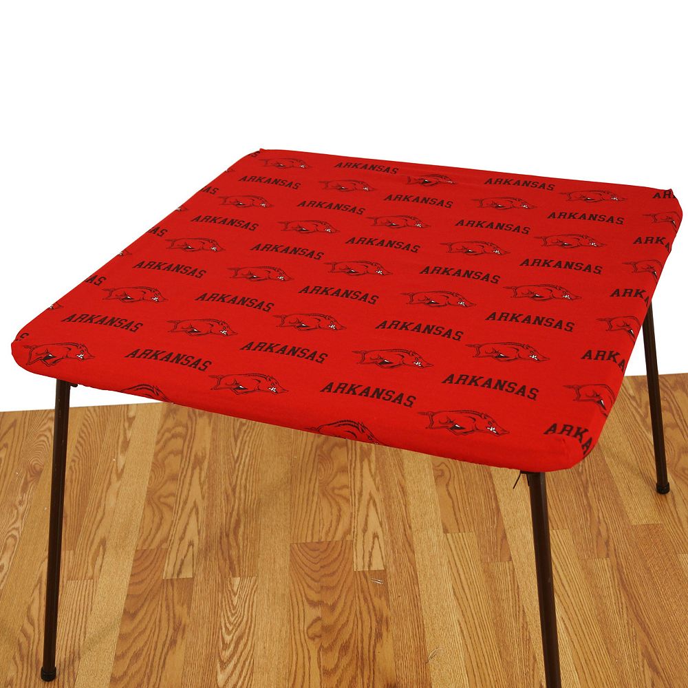 Arkansas Razorbacks Card Table Cover