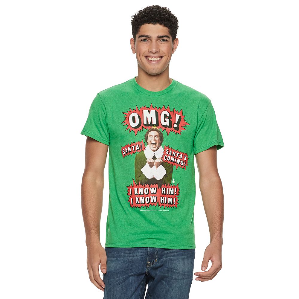 Men's Elf "OMG" Tee