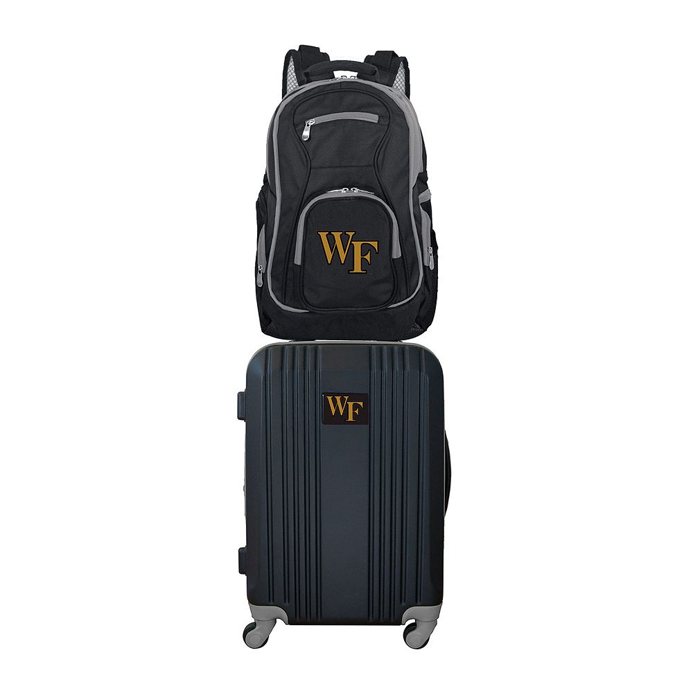 Wake Forest Demon Deacons Wheeled Carry-On Luggage & Backpack Set