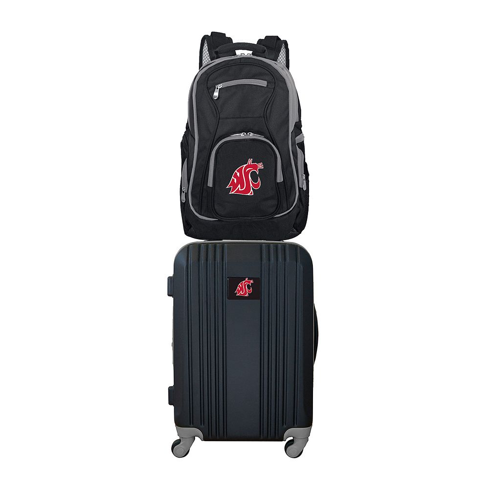 Washington State Cougars Wheeled Carry-On Luggage & Backpack Set