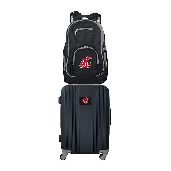 Washington State Cougars Wheeled Carry-On Luggage & Backpack Set