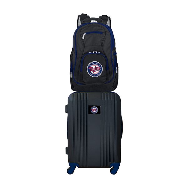 Minnesota Twins Wheeled Carry-On Luggage & Backpack Set
