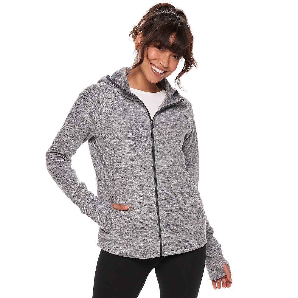 Petite Tek Gear® Microfleece Hooded Jacket